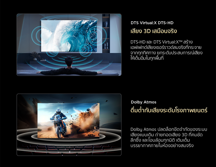 [NEW 2025] TCL ทีวี 98 นิ้ว 4K Mini QLED Google TV รุ่น 98Q6C Matte HVA ...