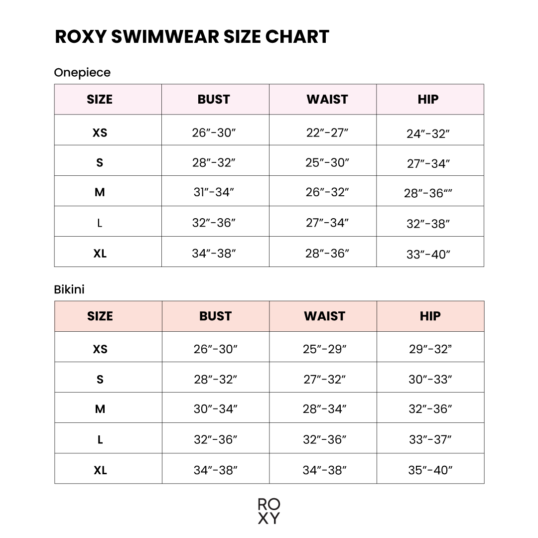 ROXY ชุดว่ายน้ำทูพีชสำหรับผู้หญิง ROXY LOVE THE OCEANA BIKINI TOP COMBER BOTTOM 233 TRJX223307 ...