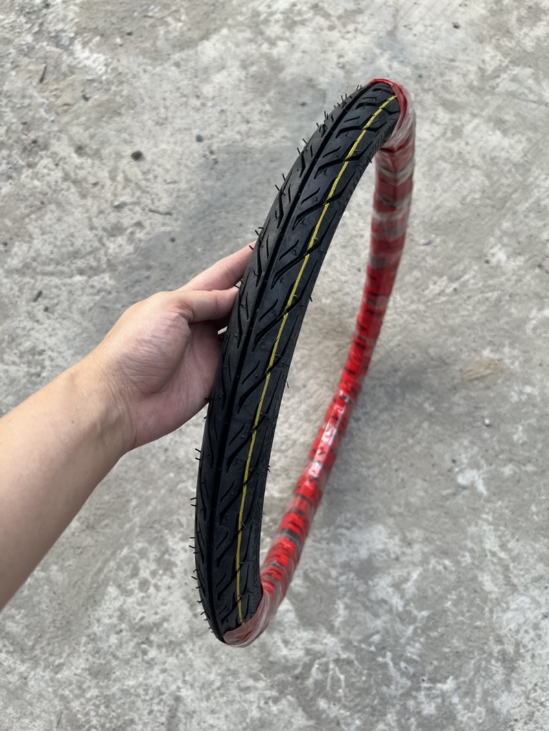 ยางนอก Vee Rubber V265 ลายไฟ 50/85-17, 50/100-17, 60/90-17, 70/90-17 ยางใช้ยางใน ยางไทย คุณภาพดี ...