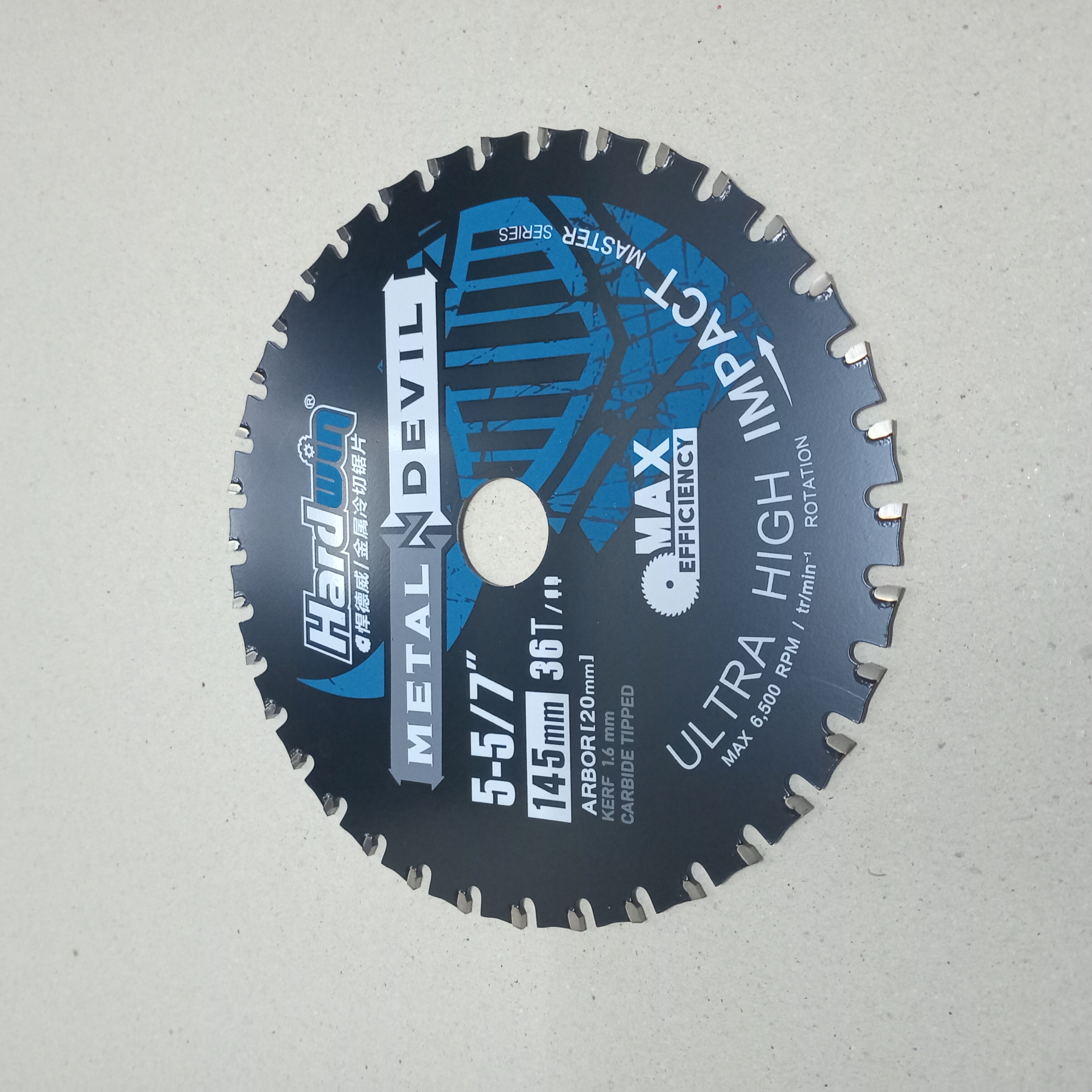 ใบเลื่อยตัดเหล็ก Metal Devil Hardwin ใบเลื่อยวงเดือน Cricular Saw Blade for Metal | Shopee Thailand