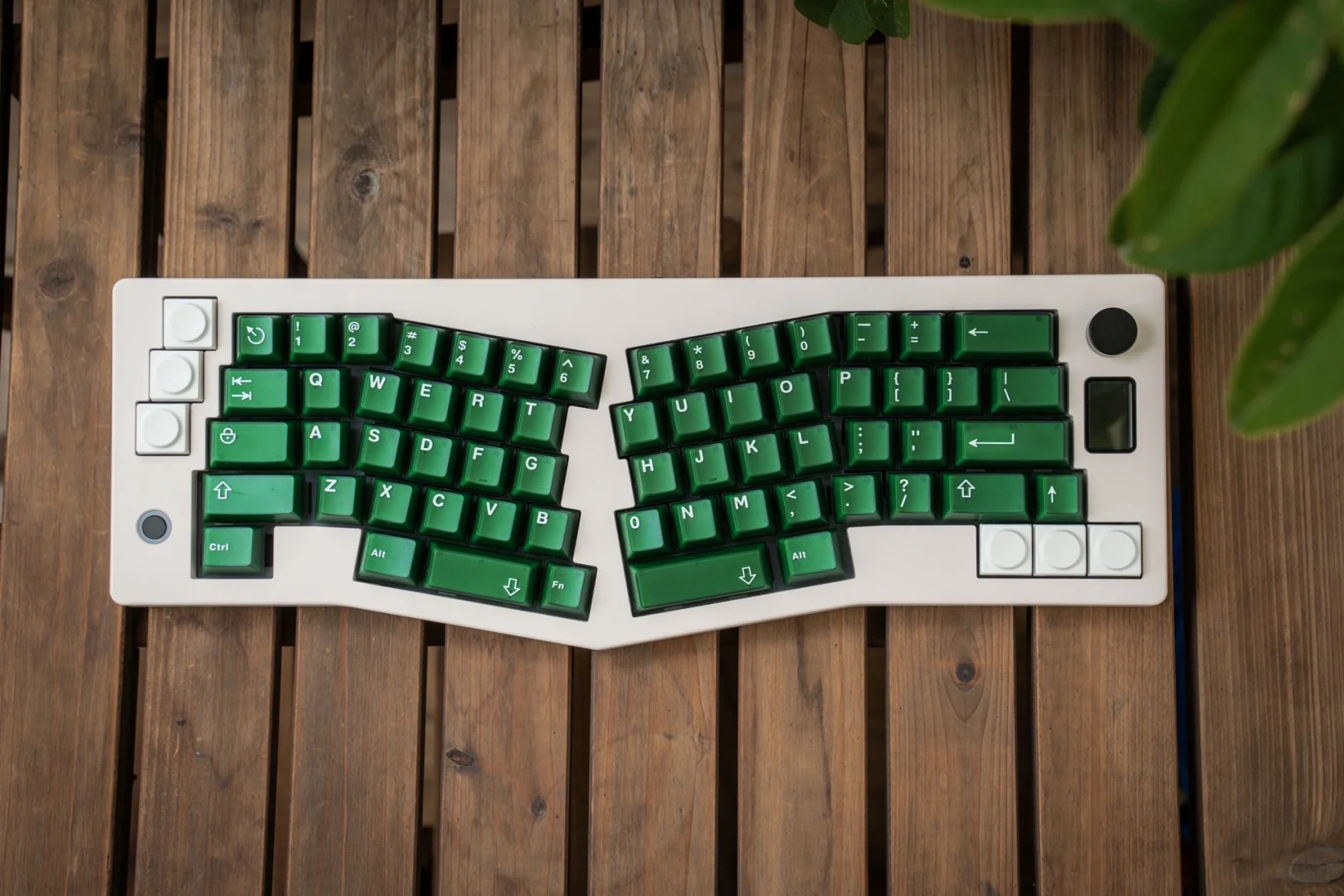 (พร้อมส่งจากไทย)(ฟลูเซ็ต 120 คีย์) คีย์แคป Emerald Green TRiFFi PAYSON ...