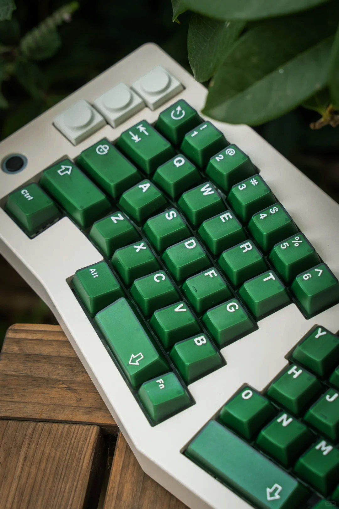 (พร้อมส่งจากไทย)(ฟลูเซ็ต 120 คีย์) คีย์แคป Emerald Green TRiFFi PAYSON ...