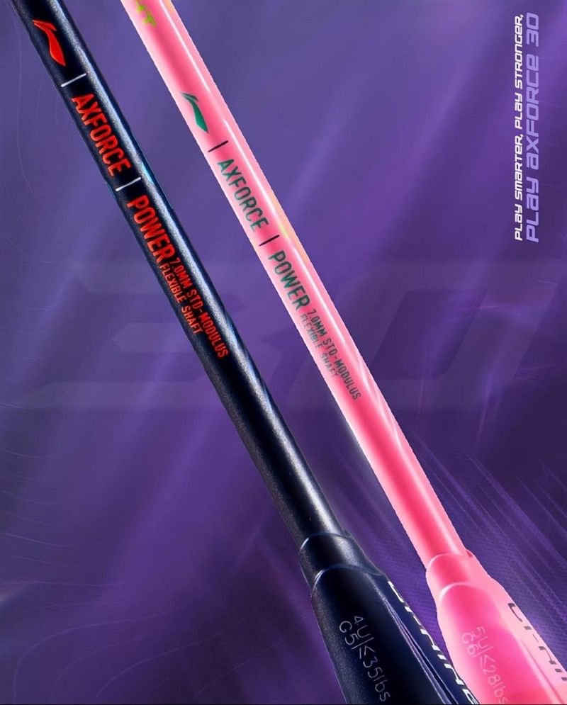 Li-Ning ไม้แบดมินตันรุ่น Axforce 30 EX-Strong & EX-Light แถมเอ็น พัน ...