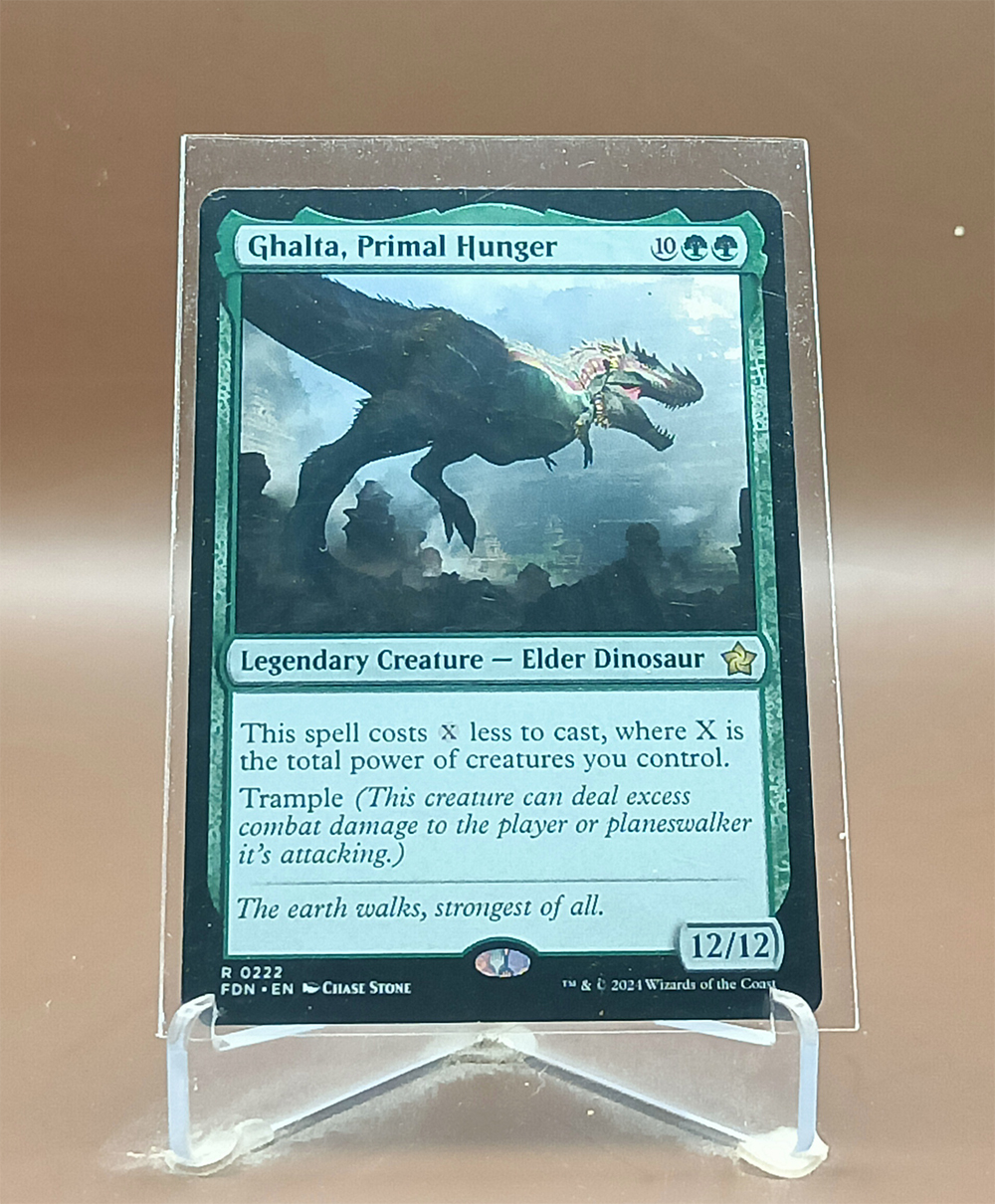 การ์ด Magic The Gathering (MTG) Ghalta, Primal Hunger Non-Foil R ...