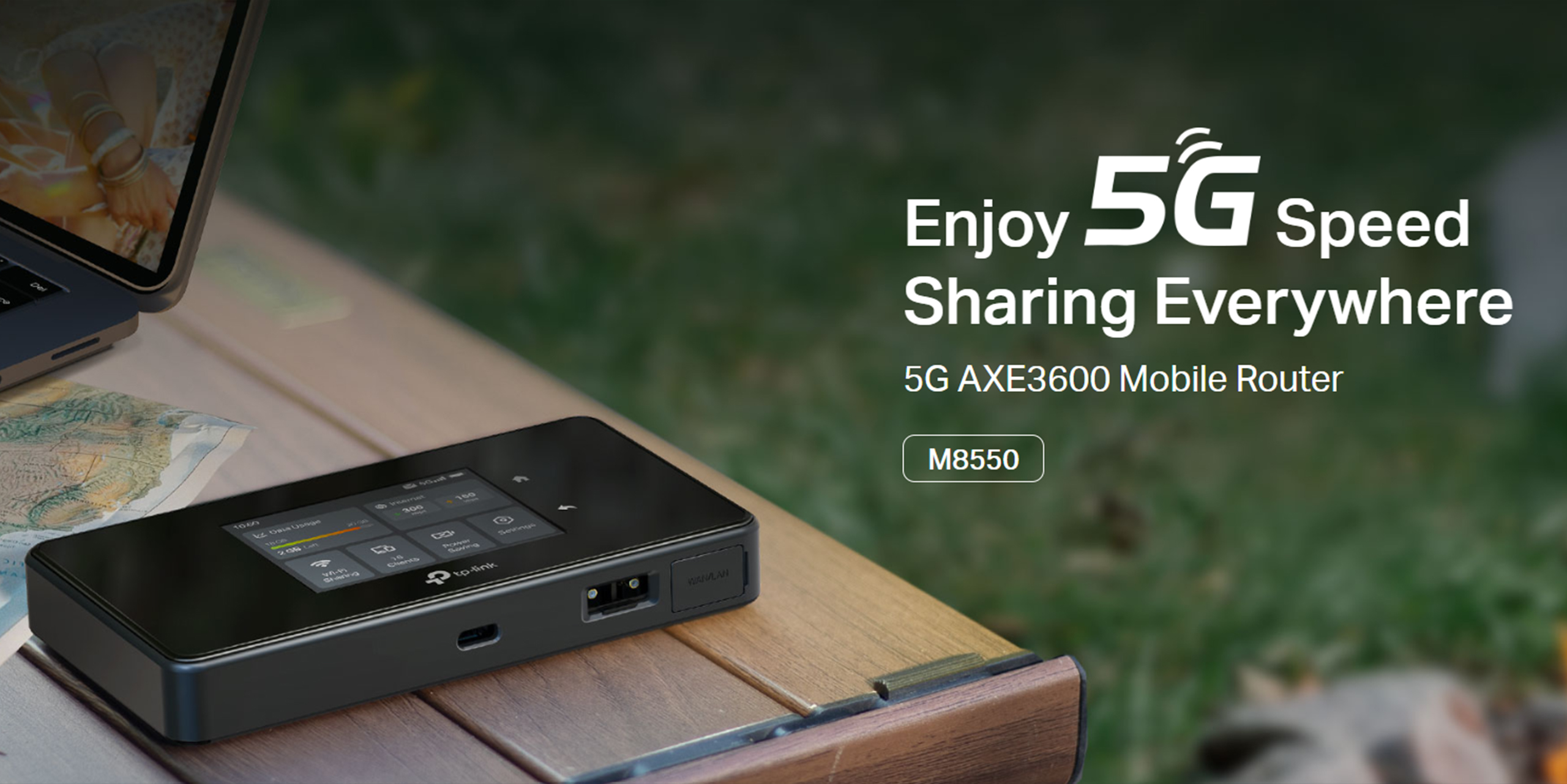 Pocket WiFi M8550 by Tp-Link 5G Mobile Wi-Fi Superior 5G Download Speed ...