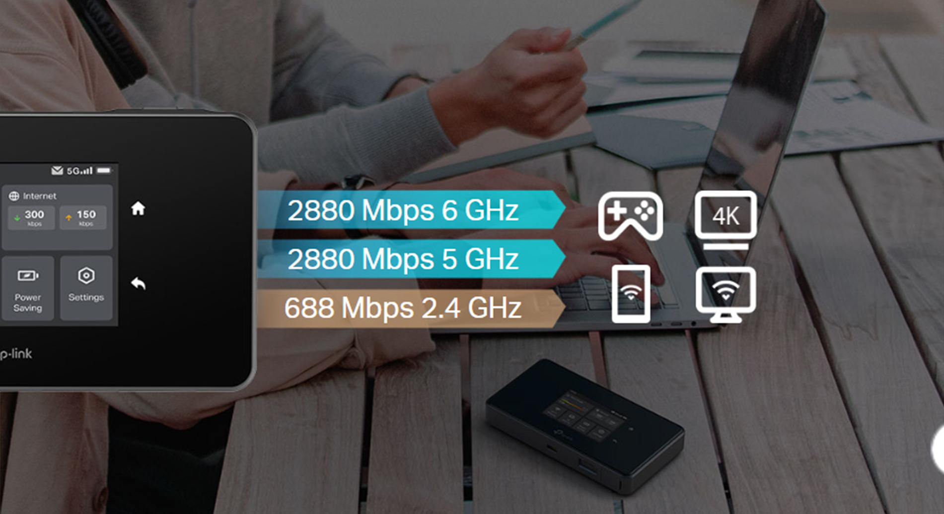 Pocket WiFi M8550 by Tp-Link 5G Mobile Wi-Fi Superior 5G Download Speed ...