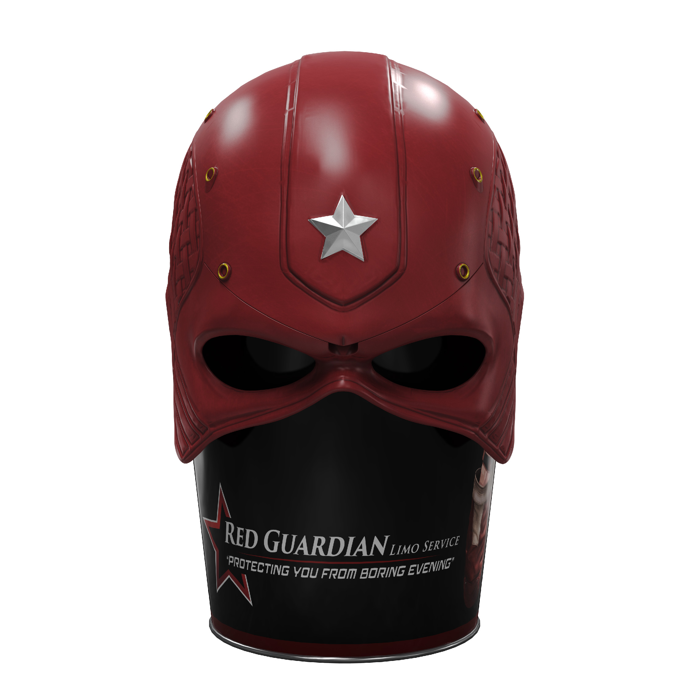 Major : Red Guardian Tin Bucket ถังเหล็กพร้อมหมวก เรด การ์เดียน ...