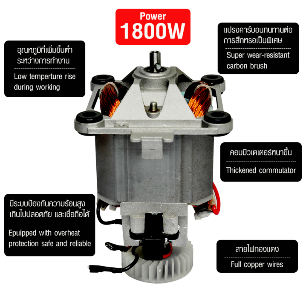 IMIX High Performance Commercial Blender 1800W with 2L Jar เครื่องปั่น โถ 2 ลิตร - VARIABLE ...