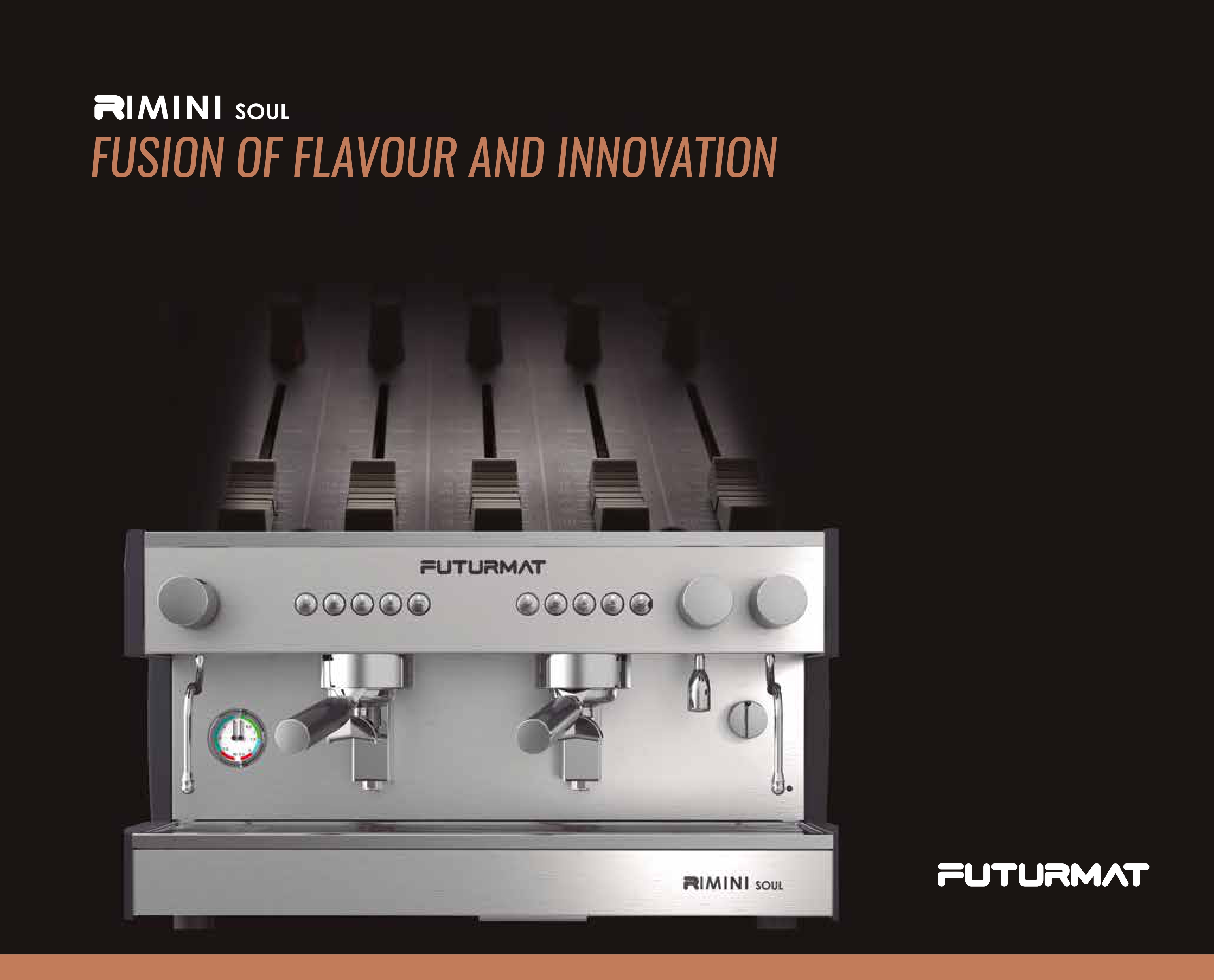 เครื่องชงกาแฟ Futurmat Rimini Soul Coffee Espresso Machine [1 Year ...