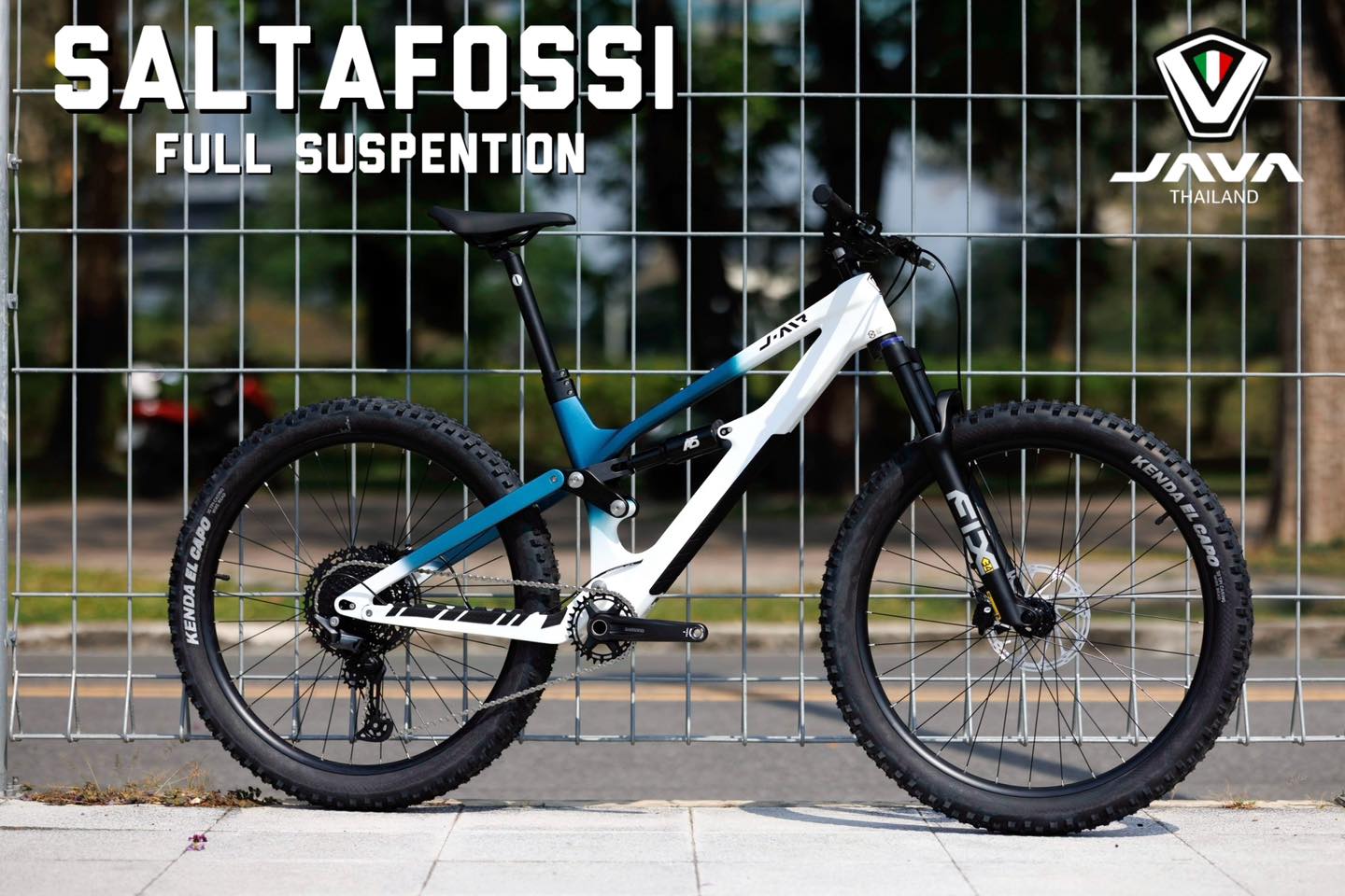 เสือภูเขาฟูลซัส JAVA Fullsus Carbon " SALTAFOSSI " M4 ระบบเบรคน้ำมัน 𝟰 ...