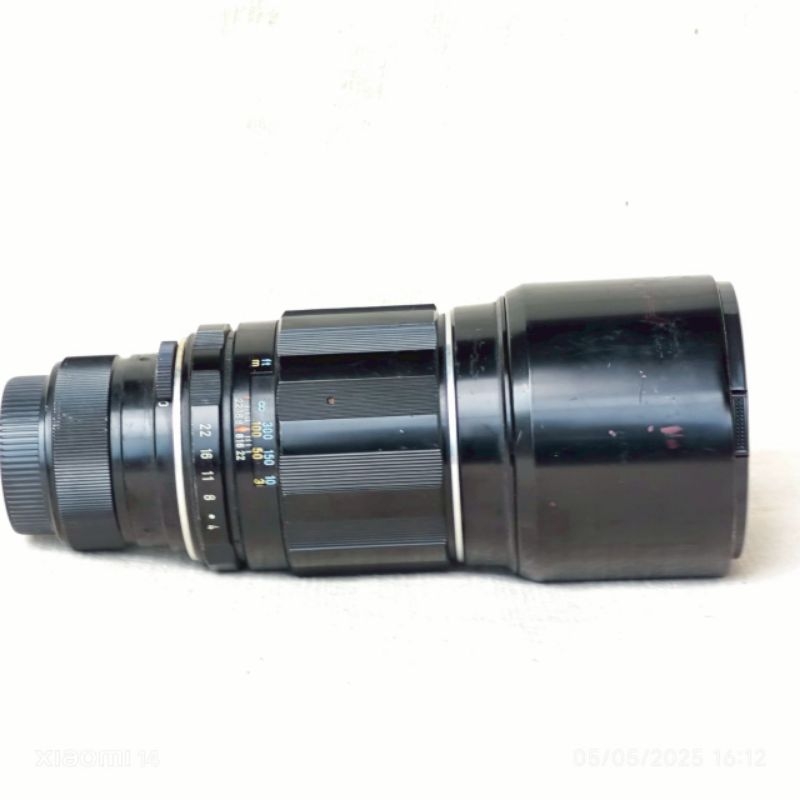 เลนส์มือหมุน Super Multicoated Takumar 300mm f4(22) Tele mount M42 ...