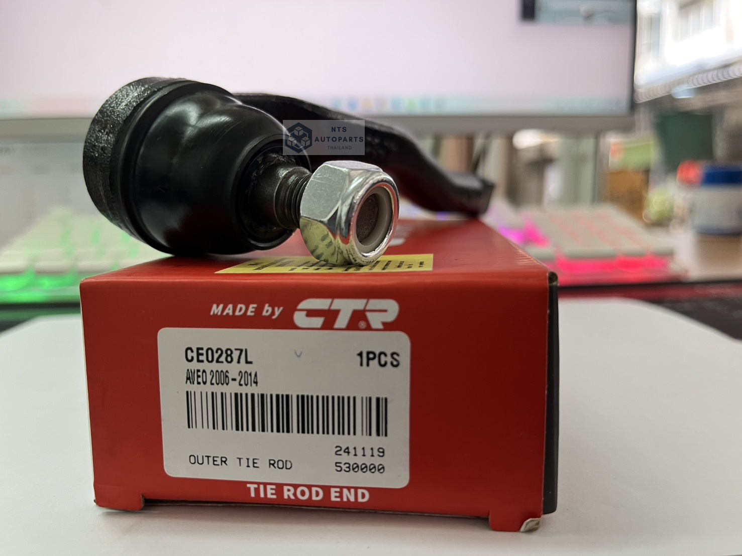 [CE0287L] ลูกหมากคันชัก นอก [ซ้าย] CHEVROLET AVEO (T250) ปี 2007-2012 ...