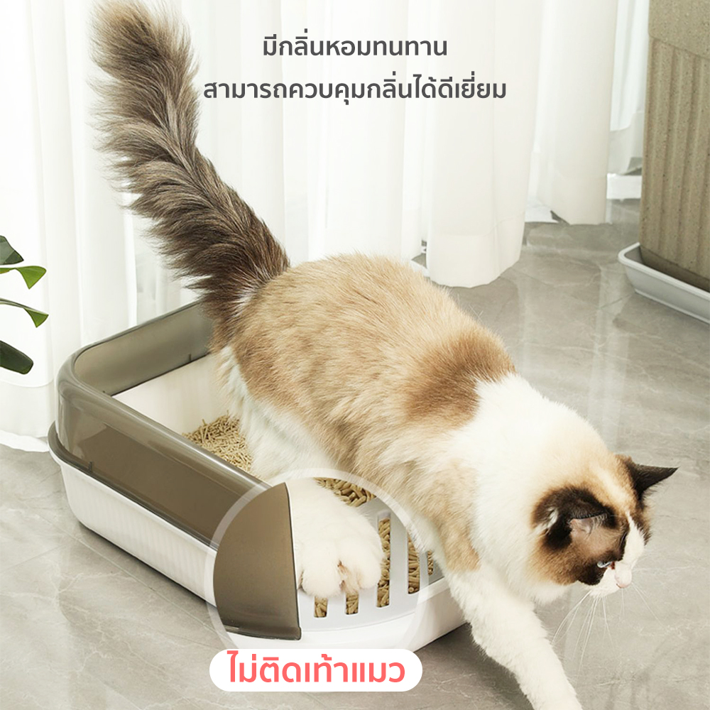 PetStern 18L ครอกแมว ทรายเต้าหู้ ออร์แกนิค100% จับเป็นก้อนอย่างรวดเร็ว ทรายเต้าหู้ Tofu Cat ...