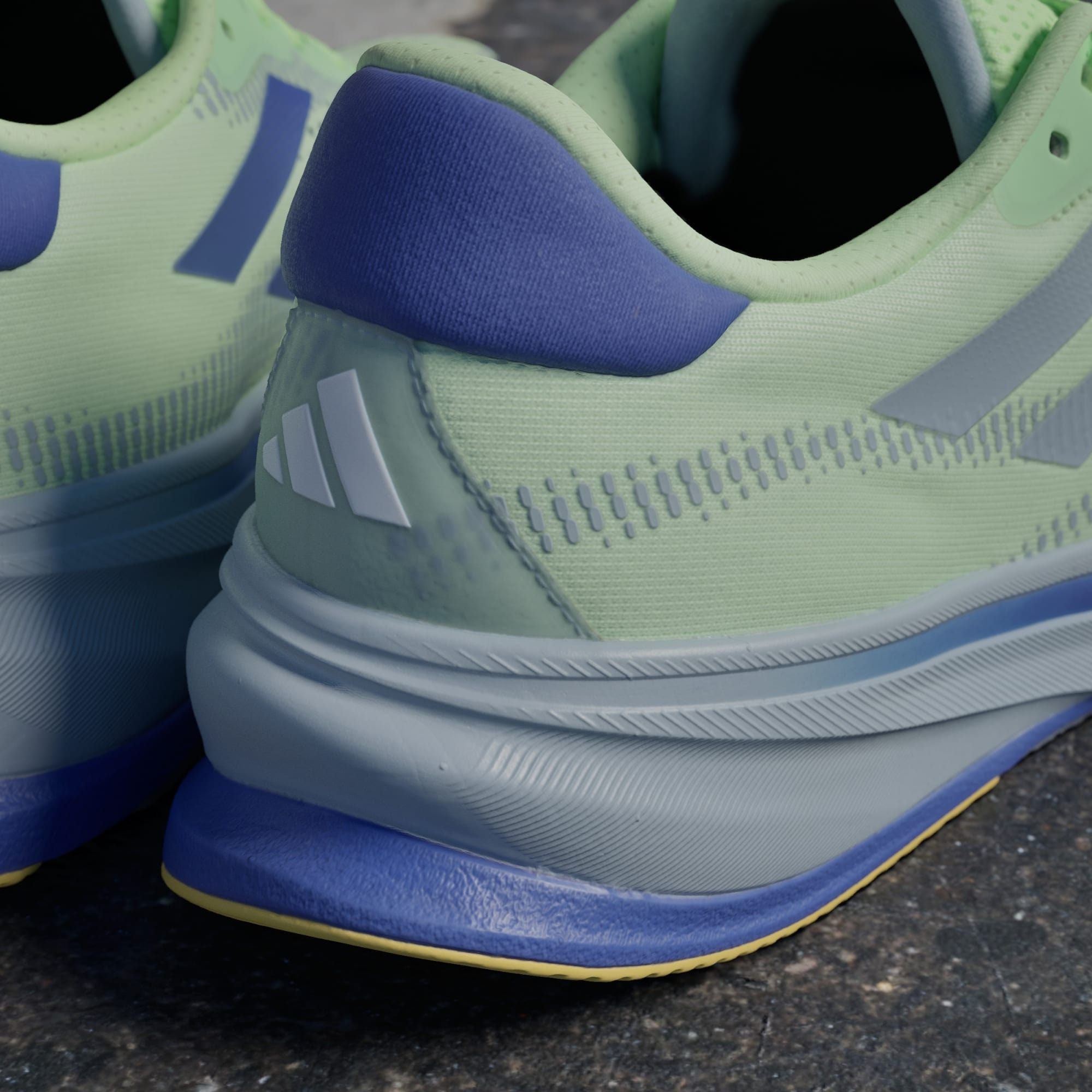 Adidas รองเท้าวิ่งผู้ชาย Supernova Rise | Green Spark/Wonder Blue/Lucid ...