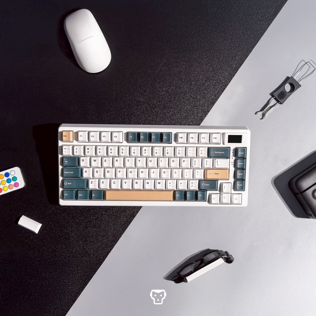 [รับประกันสินค้า 1 ปี] SARU คีย์บอร์ดเกมมิ่ง COLOR TFT KX-81 Jupiter จอ ...