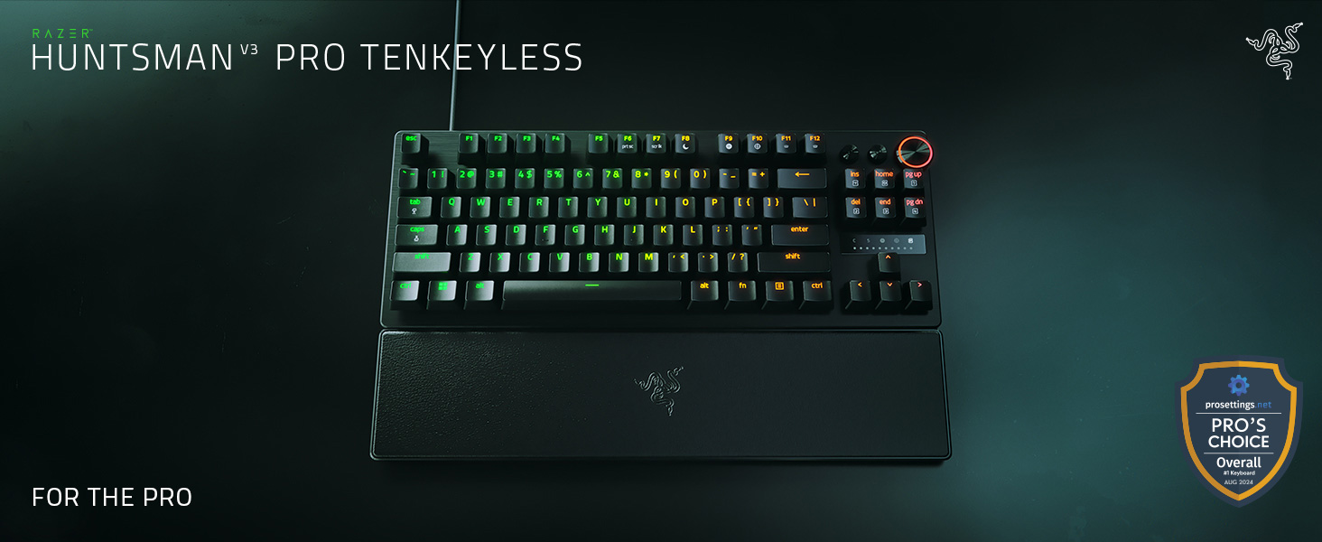 Razer Huntsman V3 Pro TKL - Tenkeyless Analog Optical Esports Keyboard US (คีย์บอร์ดเกมมิ่ง ...
