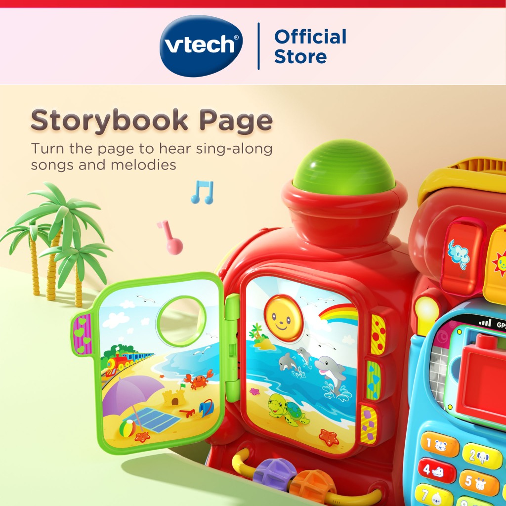 VTech 4 in 1 Ultimate Alphabet Train Ride-on Toys Learning kids toy 1 2 ...