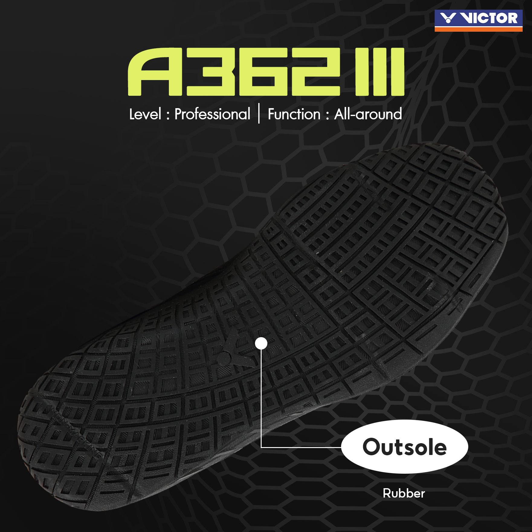 VICTOR รองเท้ากีฬาแบดมินตัน รุ่น A362 III | Shopee Thailand