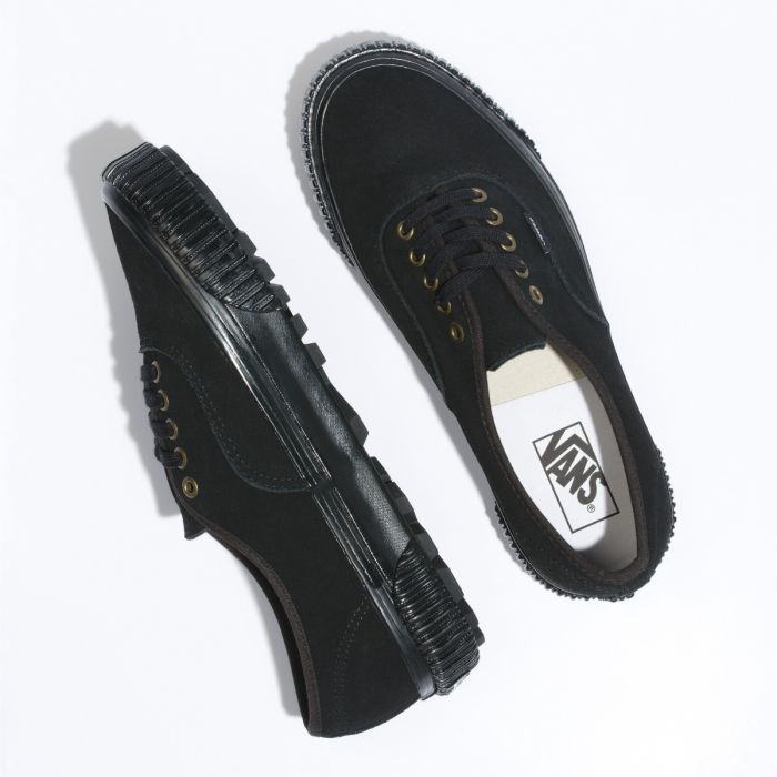 VANS VN0005U4BLK UA Authentic 44 Lug DX ANAHEIM FACTORY OG SUEDE BLACK ...