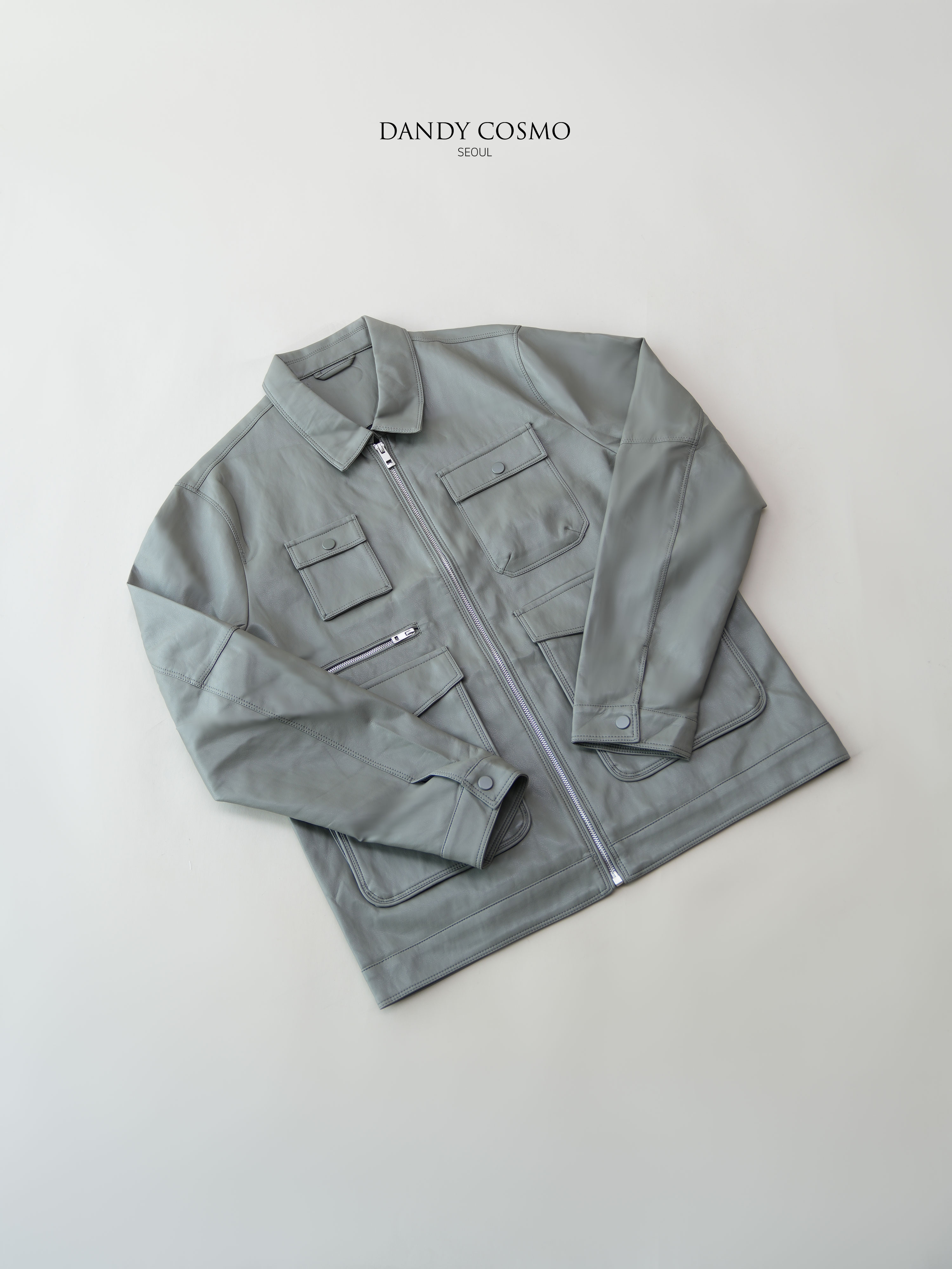 DANDY COSMO |[2สี]เสื้อแจคเก็ตหนัง รุ่น Carnival leather Jacket DANDY ...