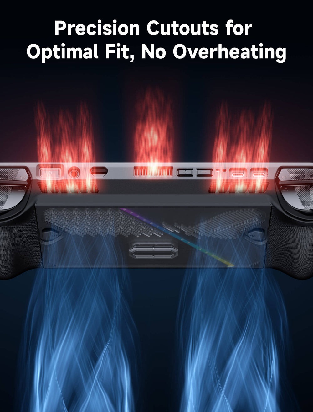 Jsaux Mod Case for Asus Log Ally X เคสสำหรับเครื่องเกมส์ Asus Rog Ally ...