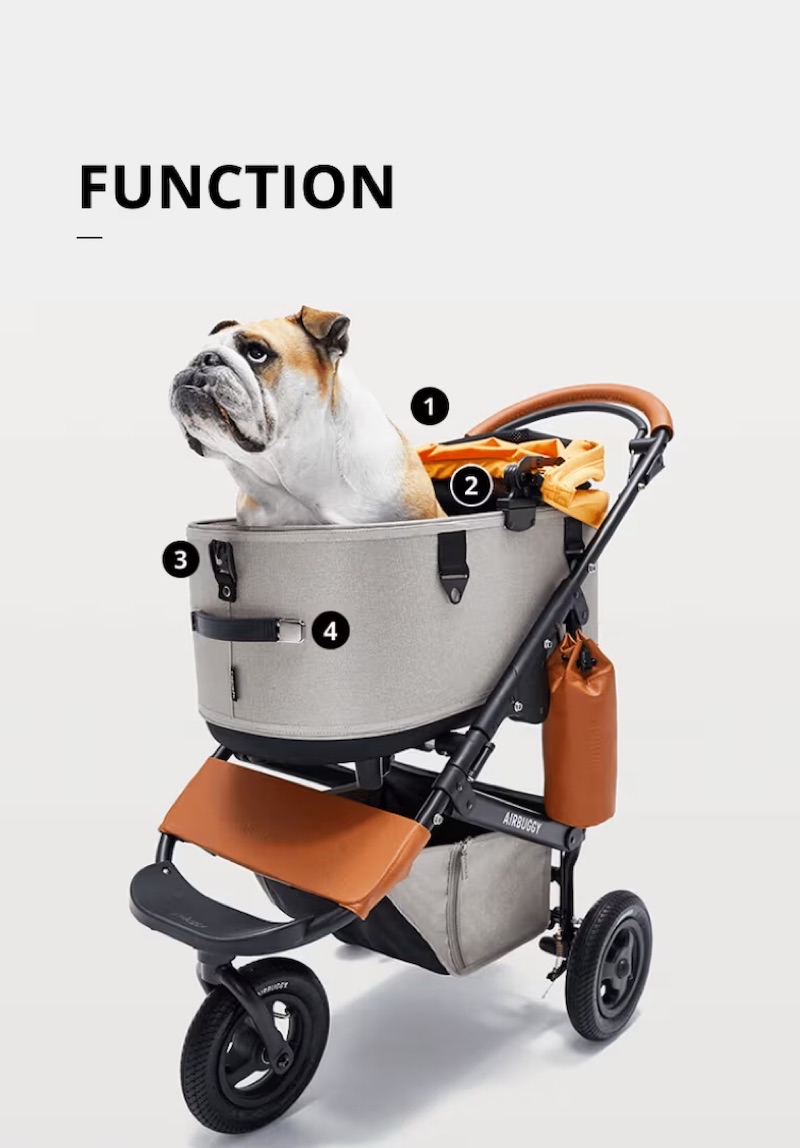 พร้อมส่ง AIRBUGGY DOME3 LARGE A BATHING APE - Pet Stroller รถเข็นสำหรับ ...
