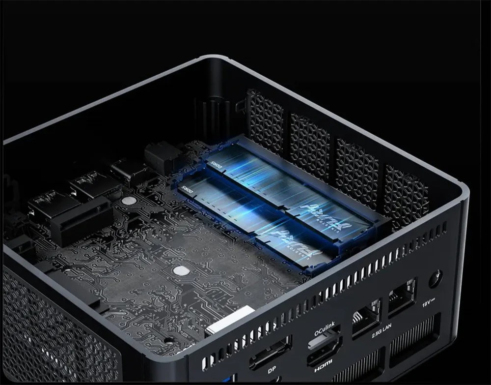 คอมพิวเตอร์แบบ mini-PC Minisforum UM780 XTX UM790 XTX Zen 4 Phoenix ...