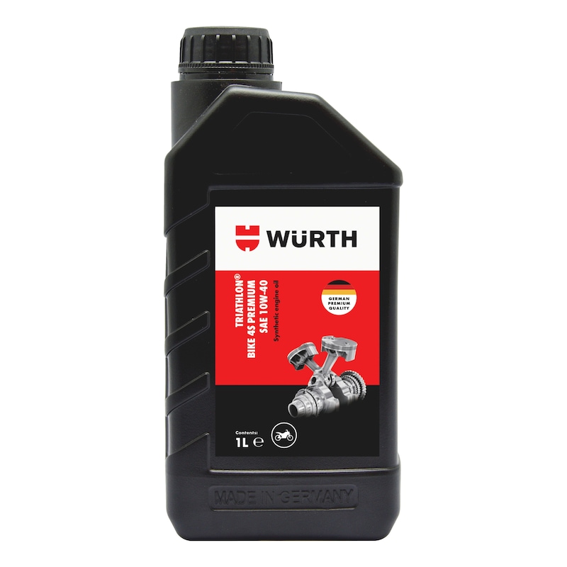 Wurth Engine Oil Triathlon® Bike 4S Premium 10W-40 น้ำมันเครื่อง ...