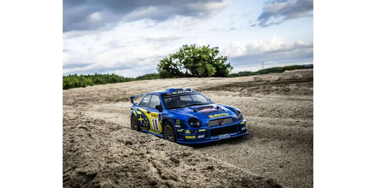 Kyosho Fazer Mk2 FZ02-R 2002 Subaru Impreza STI WRC 1/10 Electric RTR ...