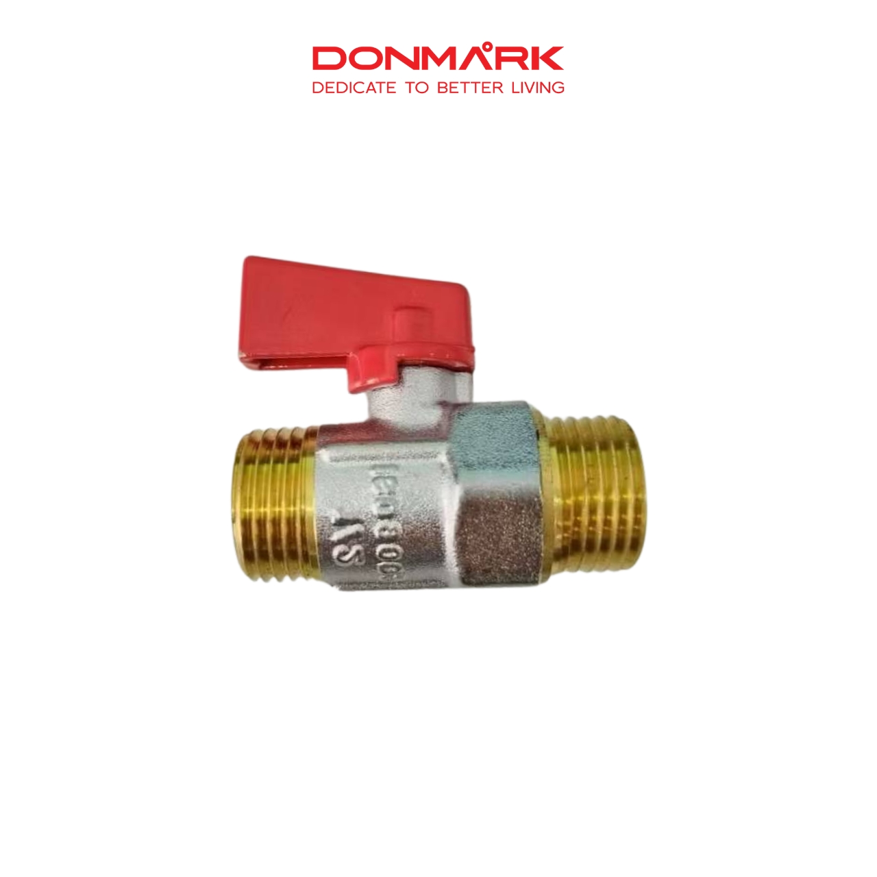 DONMARK มินิบอลวาล์วทองเหลือง เกลียว นอก นอก รุ่น MC-224(R) | Shopee Thailand