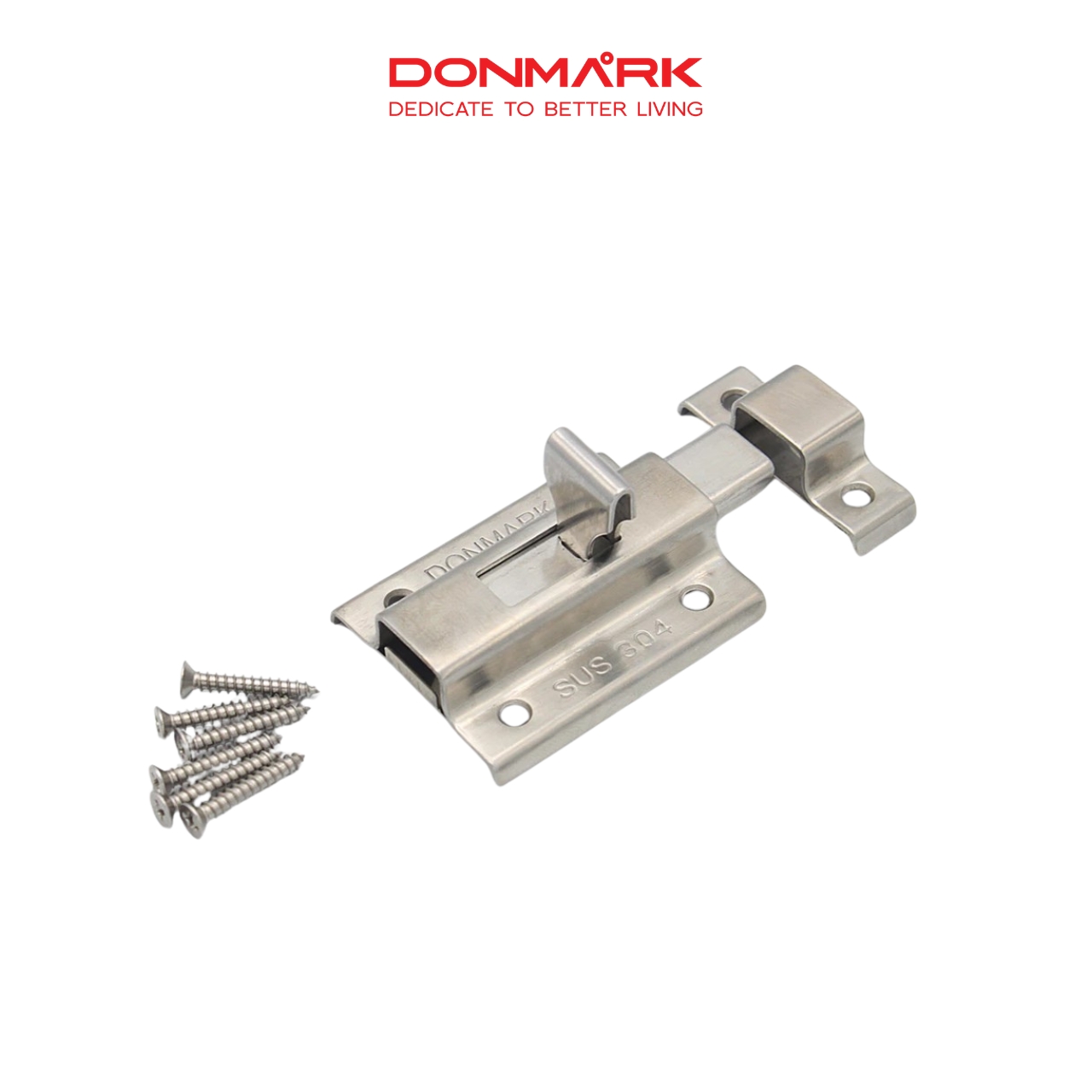 DONMARK กลอนประตูห้องน้ำ สแตนเลส304 รุ่น KCP | Shopee Thailand