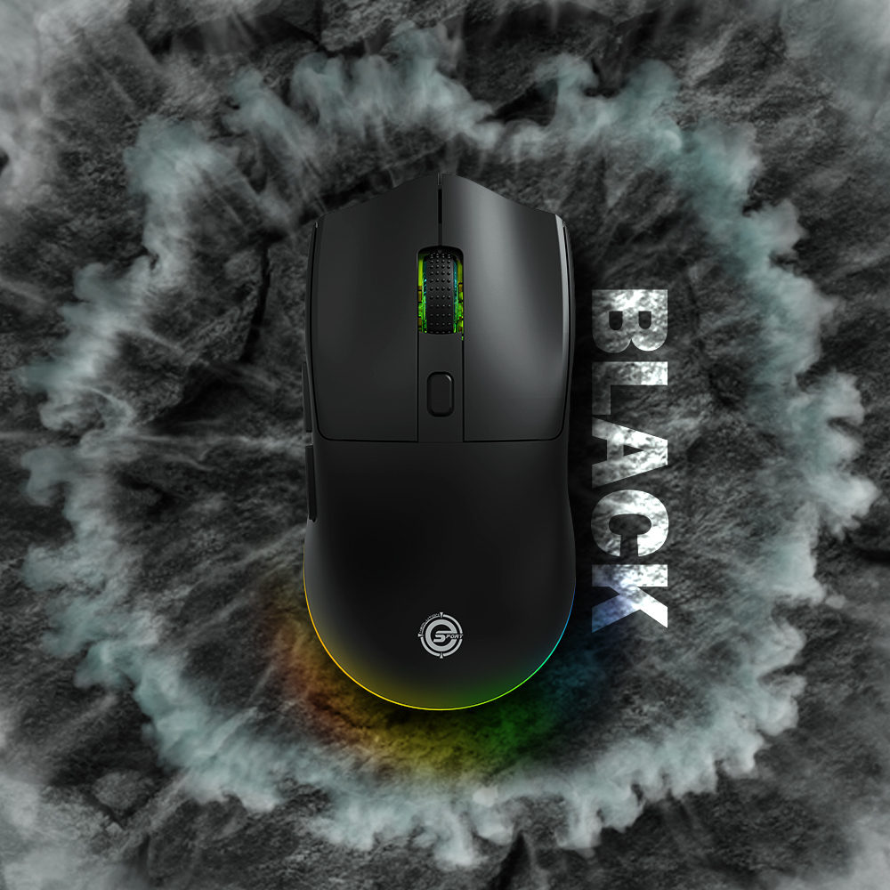 [เก็บโค้ดส่งฟรี] Neolution E-Sport Sphere เม้าส์เกมมิ่ง มีไฟRGB เชื่อมต่อ 2ระบบ Wireless ...