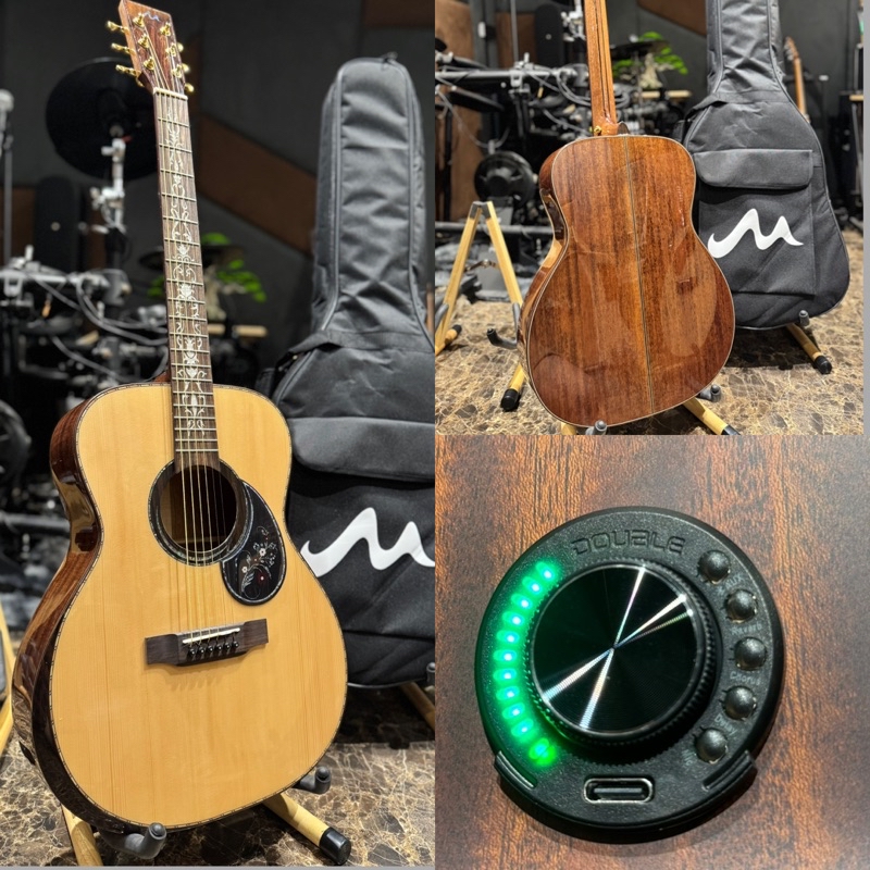 กีต้าร์โปร่ง Most M-13 all solid ไม้แท้ทั้งตัว มีอาร์มเรท โมส มิวสิค ...