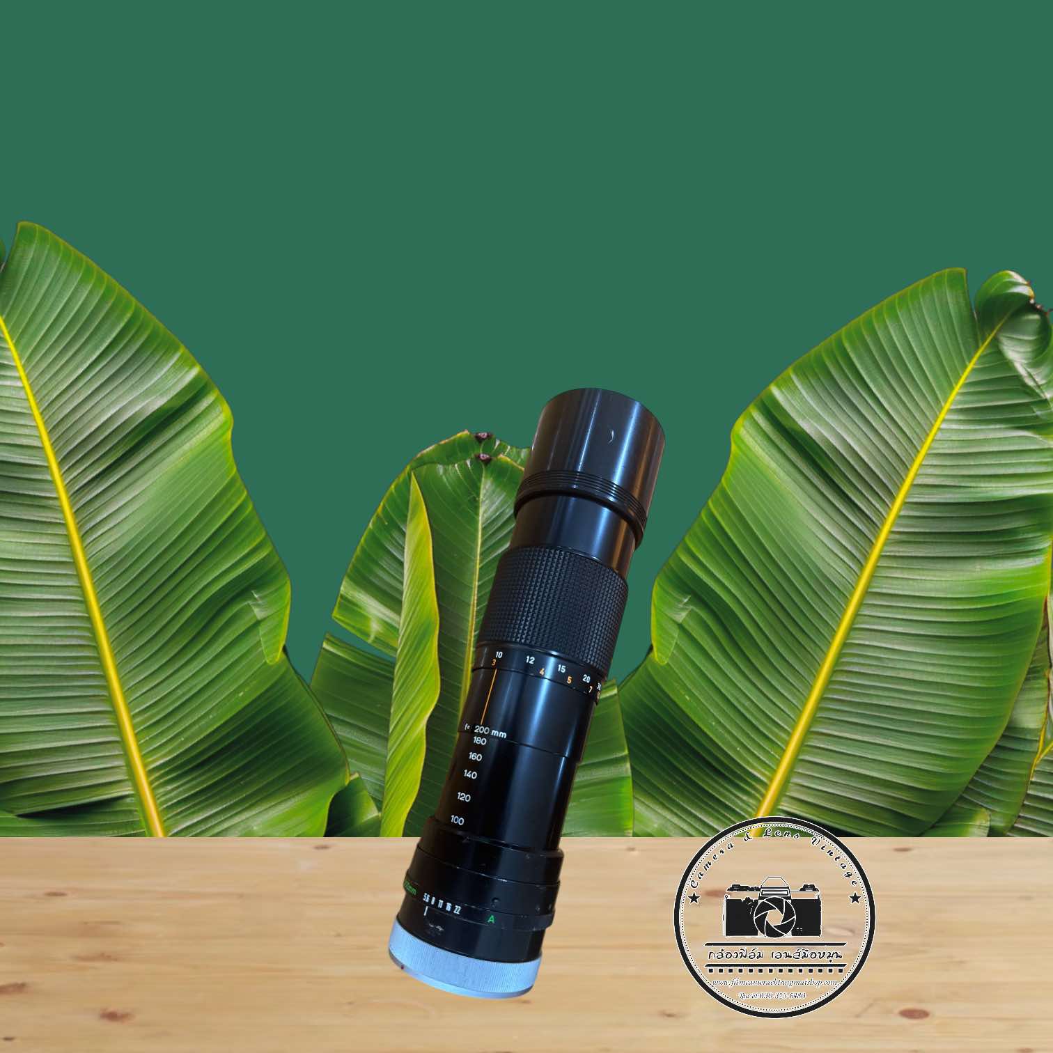 CANON ZOOM LENS FD 100-200MM.F5.6 S.C. | Shopee Thailand