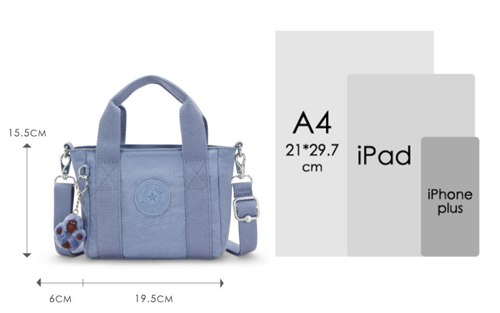 กระเป๋า Kipling รุ่น JAYLA MINI สี Black Tonal | Shopee Thailand