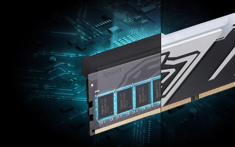 32GB (16GBx2) DDR5 5200MHz RAM (หน่วยความจำ) APACER PANTHER RGB DDR5 ...