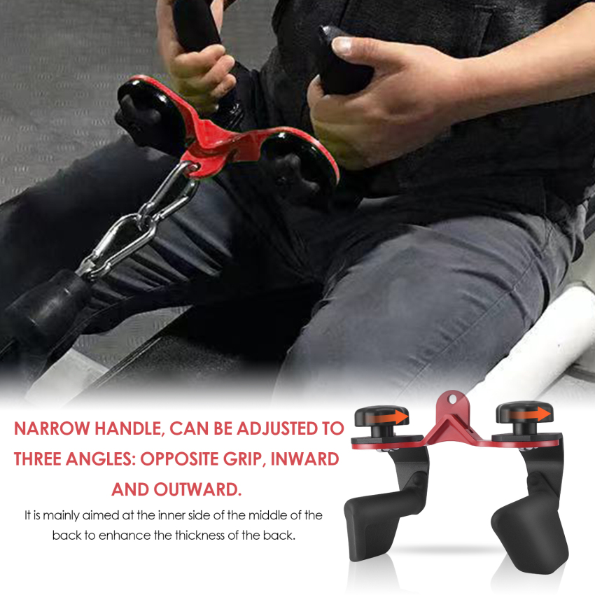 Gym Cable Attachments Bar, Attachable Lat Pulldown Bar with 22.83 ...