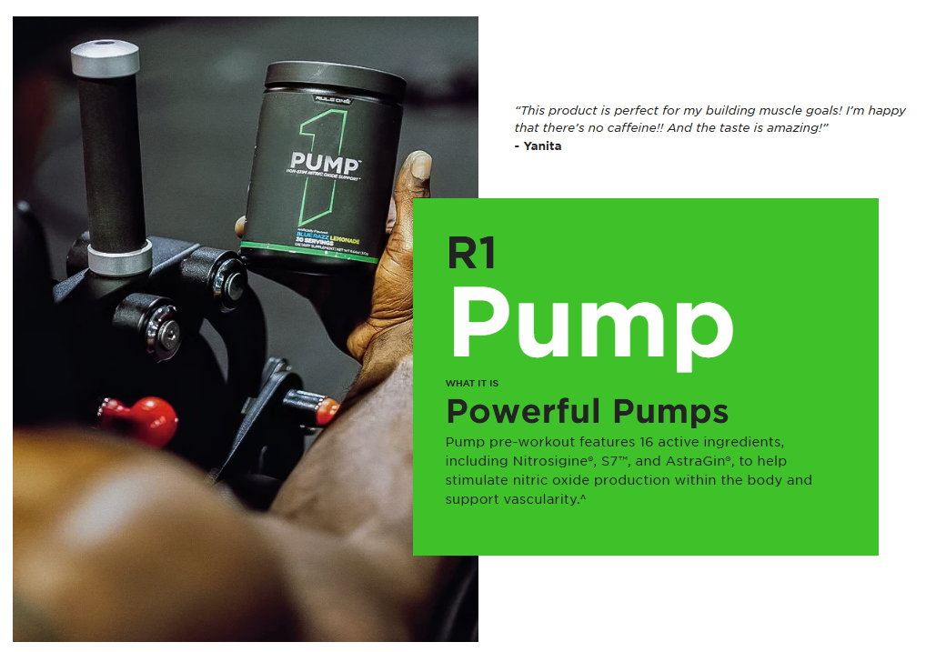 Rule 1 Pump Pre Workout ( 30 Servings) เพิ่มแรง เพิ่มพลัง ก่อน ...