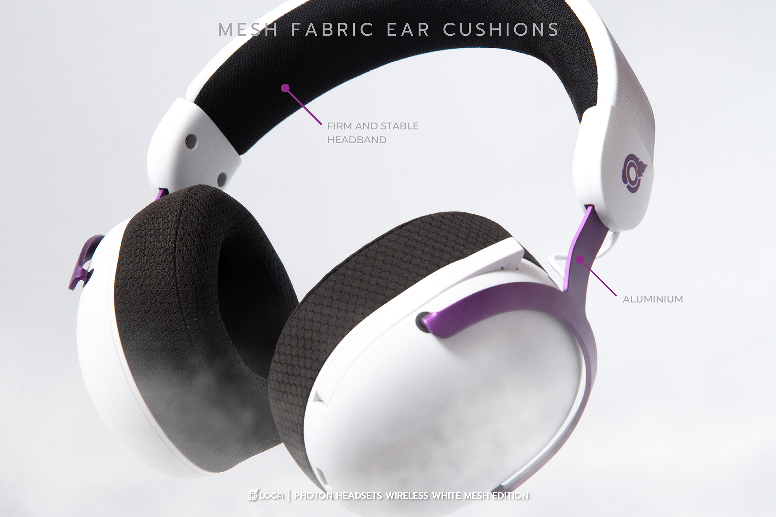 LOGA PHOTON WIRELESS HEADSETS : MESH EDITION | Shopee Thailand