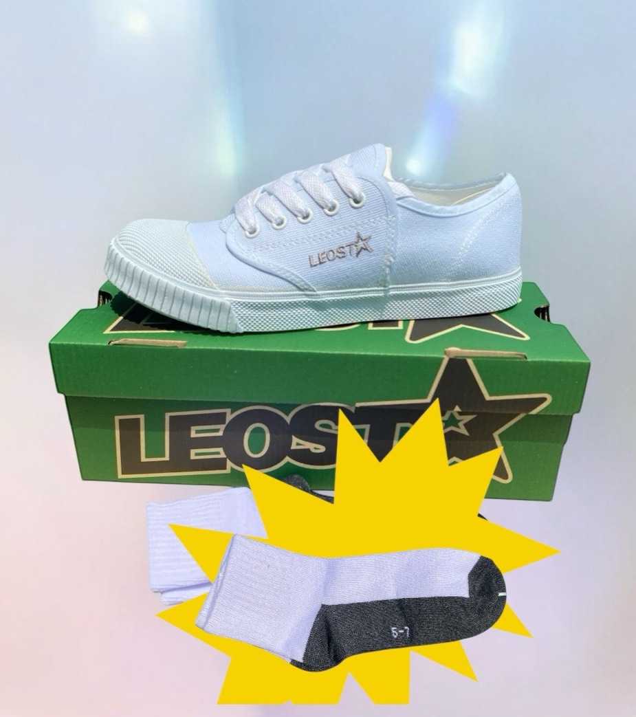รองเท้านักเรียนLEOStarsize28-46ผลิตจากยางธรรมชาติของเกษตรกรไทย****มีบิล ...