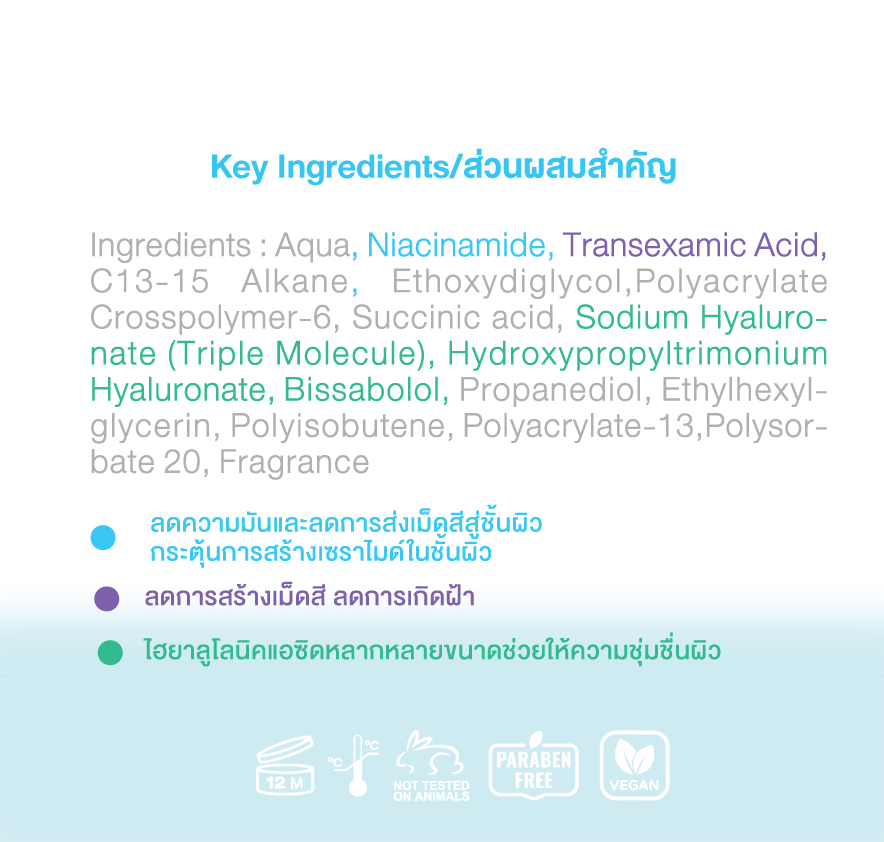 Tara Botanic SPOT CORRECTORS เซรั่ม ลดจุดด่างดำ ฝ้า หน้าดูคล้ำ ...