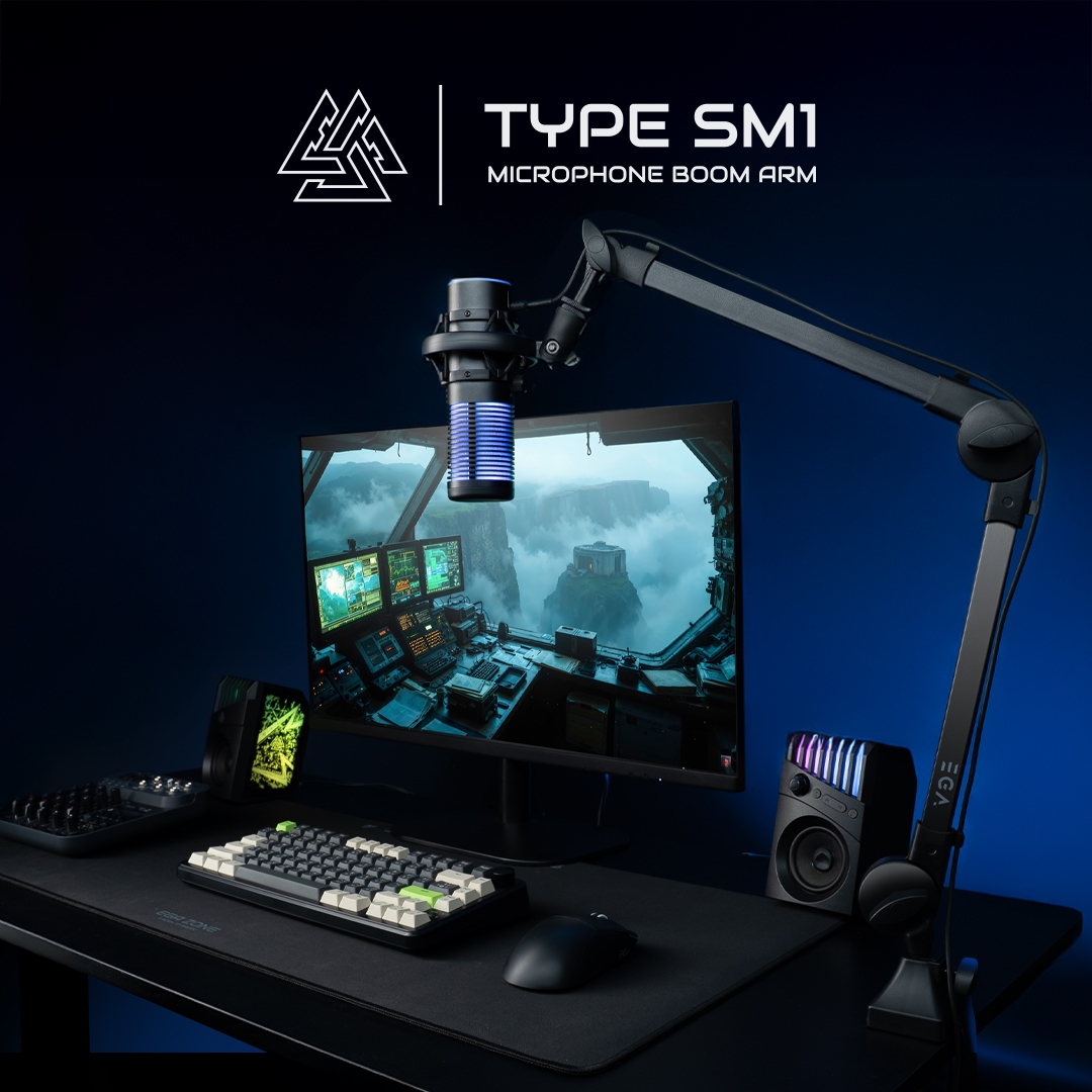EGA ขาตั้งไมค์ EGA SM1 Microphone Boom arm แบบหนีบโต๊ะหมุนได้360องศา ...