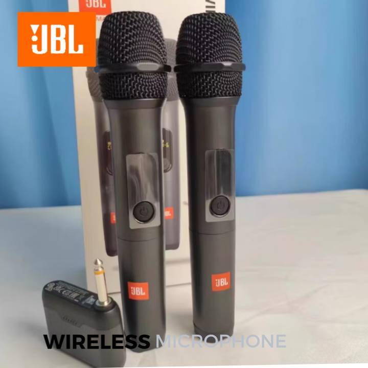 JBL Wireless Microphone Set ไมค์ลอยคู่ แท้ 100% ไมโครโฟนไร้สาย มือถือ ...