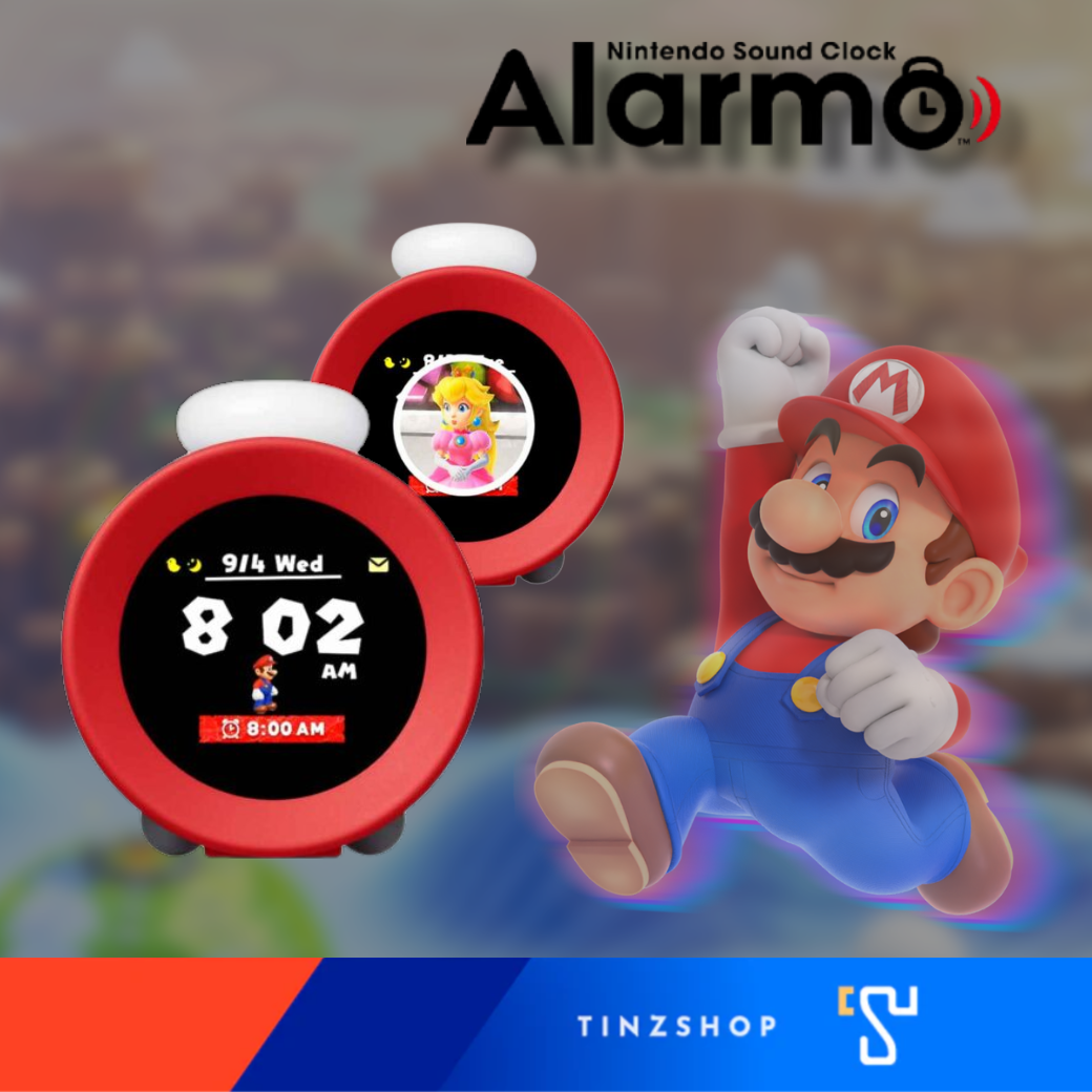 [สินค้าใหม่ พร้อมส่ง] Nintendo Sound Clock Alarmo เปลี่ยนการตื่นนอนให้ ...