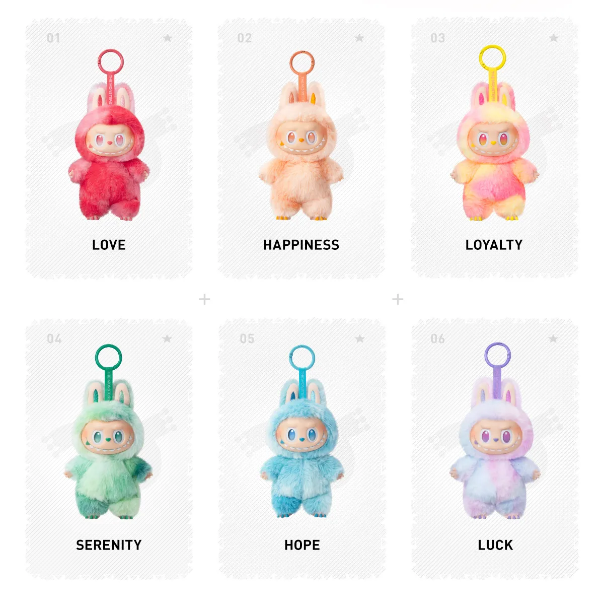 [พร้อมส่งแท้ โค้ดลด 15%] Labubu V3 พวงกุญแจลาบูบู้วี 3 THE MONSTERS Big ...