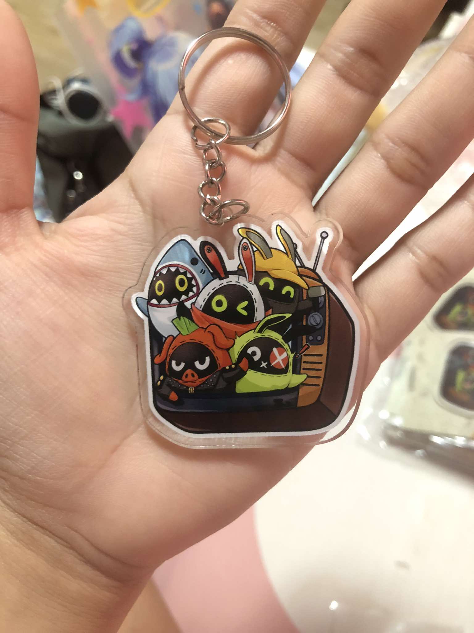 (พร้อมส่ง) bang boo TV Keychain ZZZ zenless zone zero | Shopee Thailand