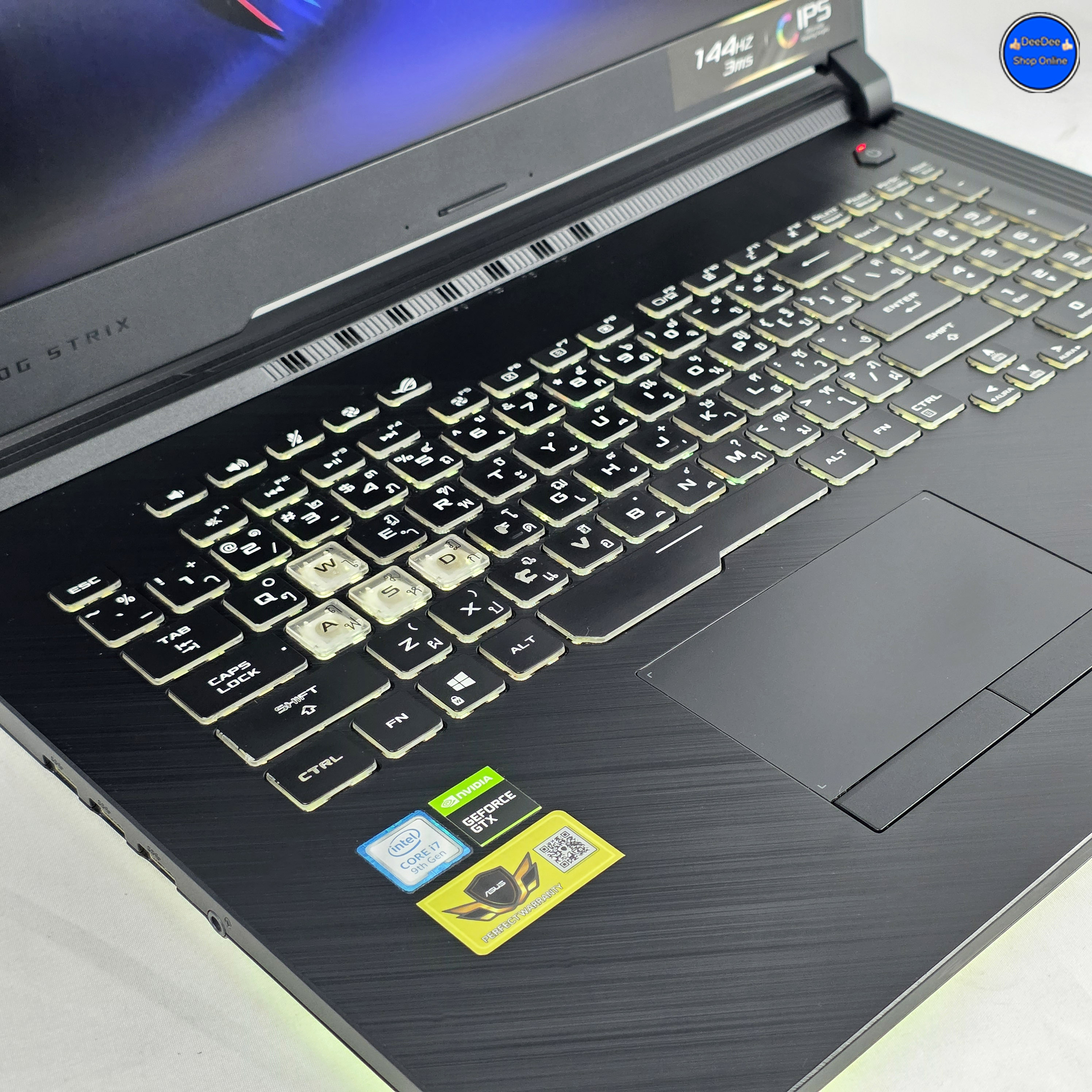 ASUS ROG Strix G731 Core i7-9750H(Gen9) จอ17นิ้ว+การ์ดจอGTX1660Ti 6GB ...