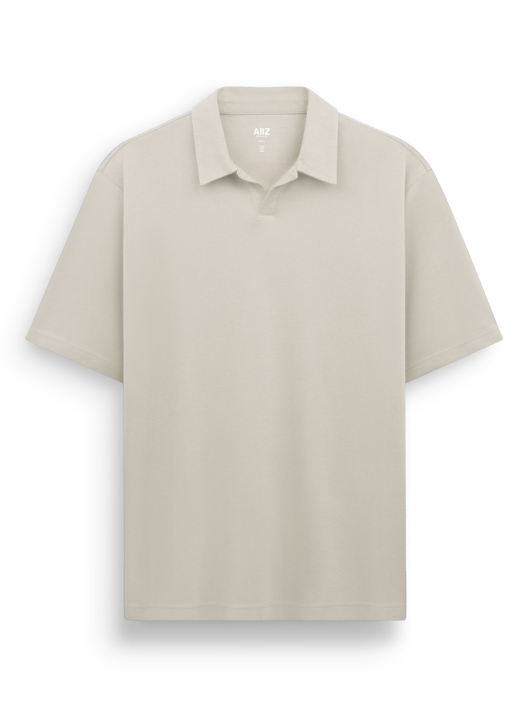 AIIZ (เอ ทู แซด) - AIIZ เสื้อโปโลผู้ชายคอวี Men’s Open Collar Polo Shirt | Shopee Thailand