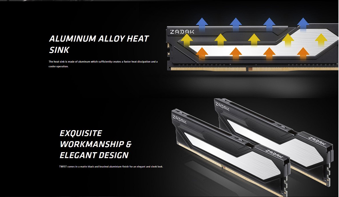 RAM (แรม) ZADAK TWIST DDR4 16*1 /3200 linted lifetime warranty | Shopee ...