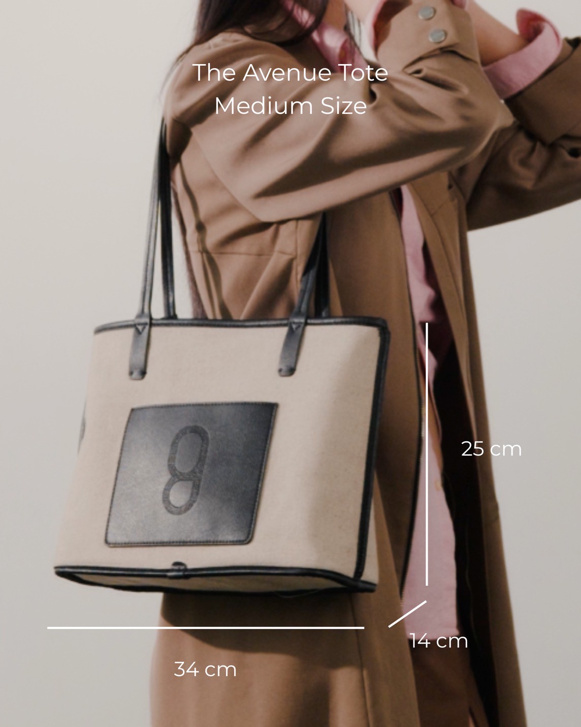 พร้อมส่ง Gotcha Avenue Reversible Tote Bag (sizes: Medium / Large ...